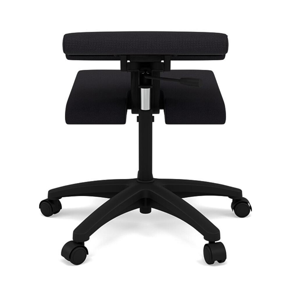 Variér Wing Balans Kneeling Chair with Wheels – Black | Ergo2Work